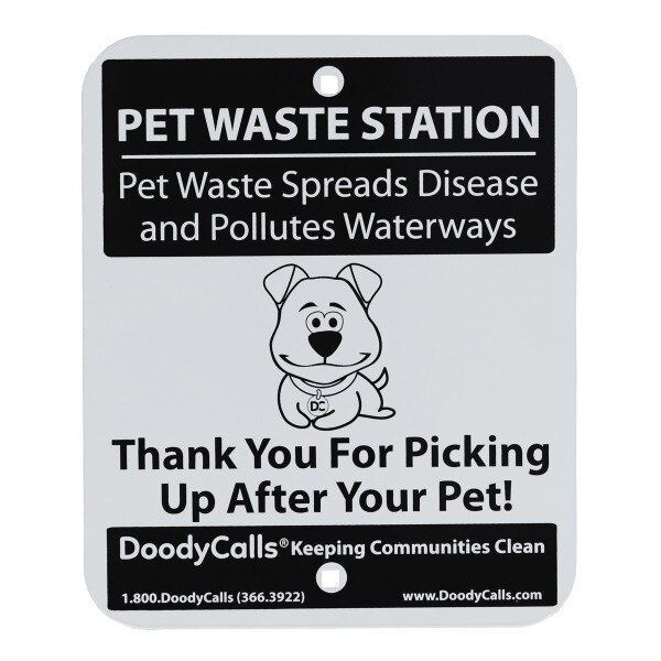 High Quality Pet Waste Station Signs